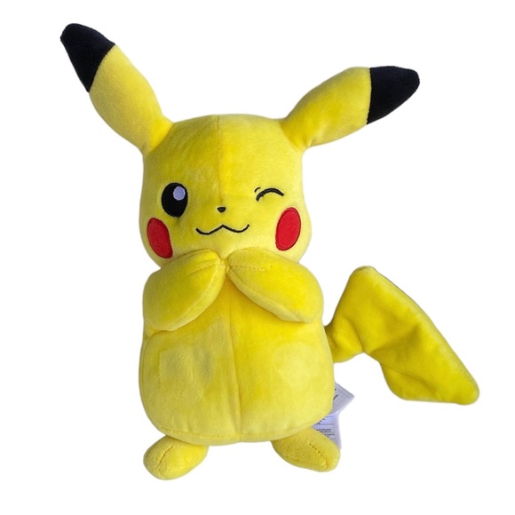 Pokemon | Toys | Pokemon Winking Pikachu 8 Plush | Poshmark
